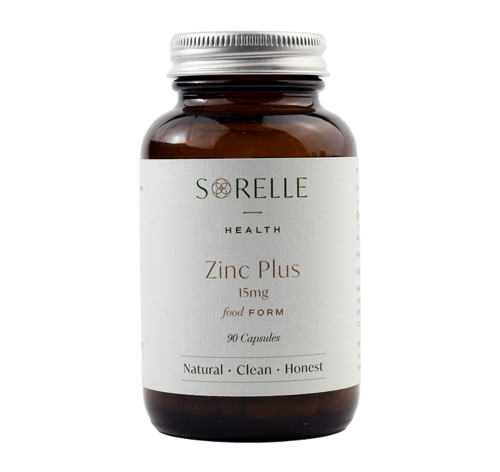 Zinc Plus Copper 90 capsules – Sorelle Health